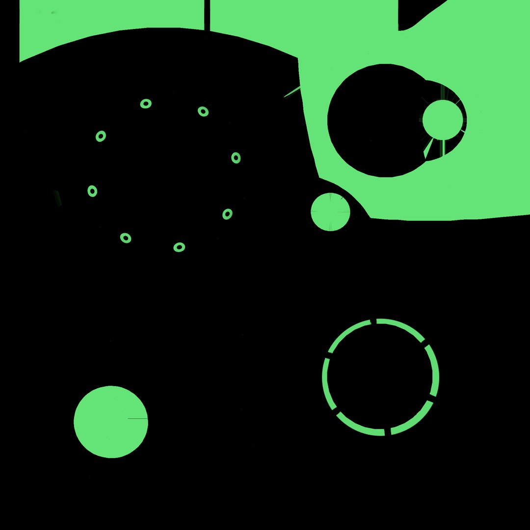 3D Model Spaceship UFO A1 - Green - Alien SciFi Vehicle - TurboSquid ...