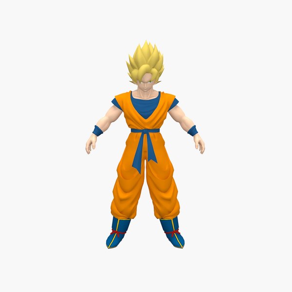 3D Goku Models | TurboSquid