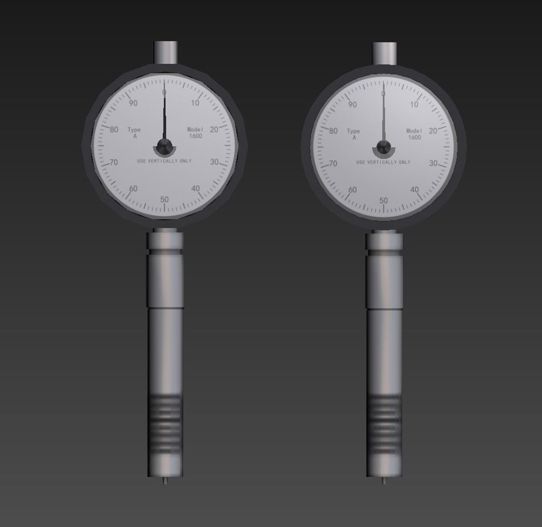 3d Model Analog Durometer