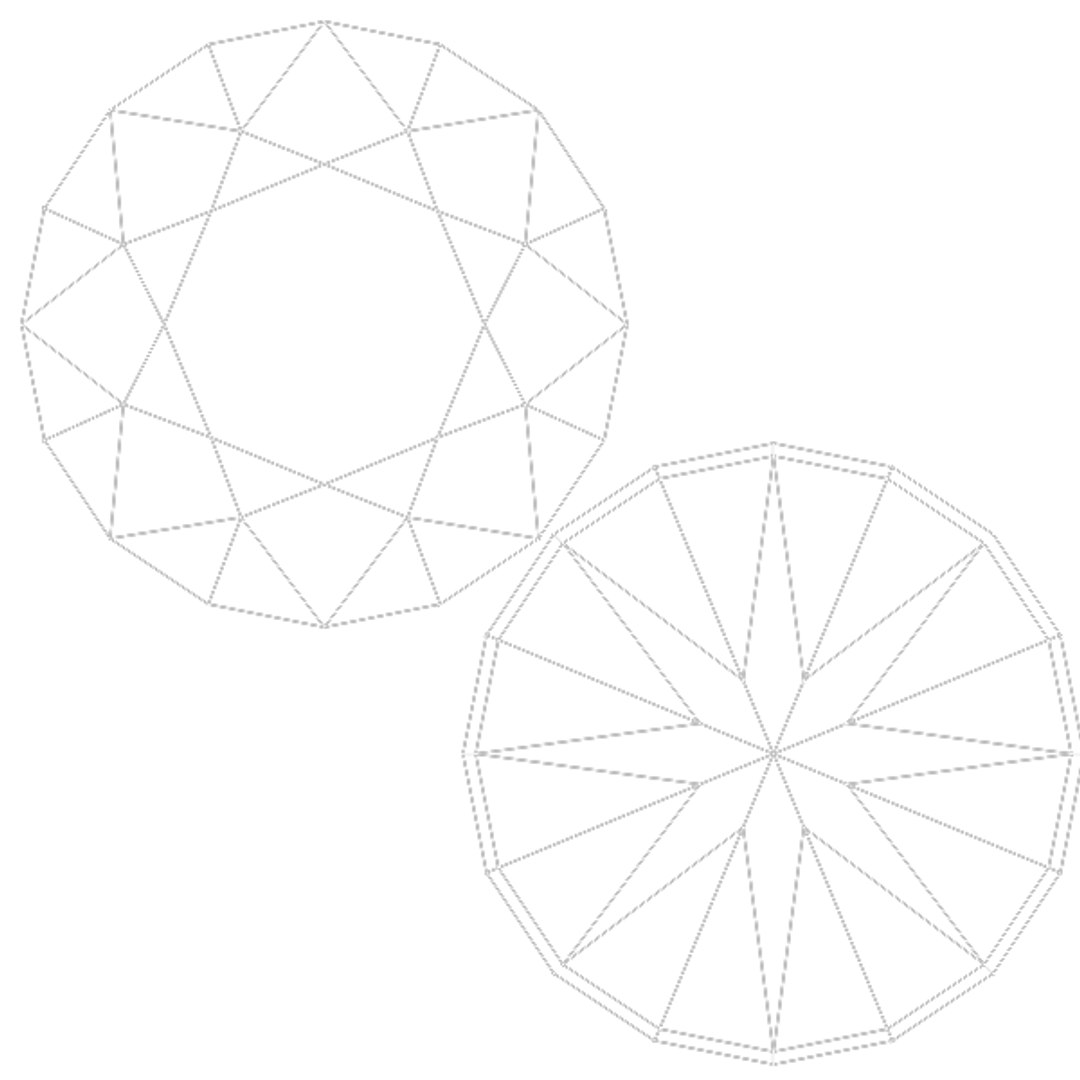 3d Ideal Cut Diamond Model