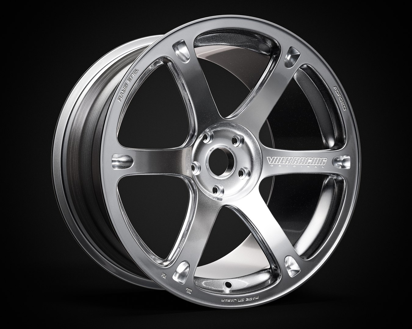 Volk Racing TE037 Dura 3D Model - TurboSquid 2226158