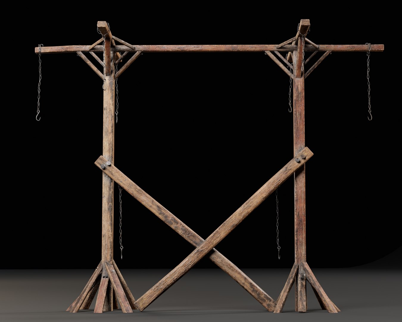 3D Medieval Gallow Pole - TurboSquid 2358005