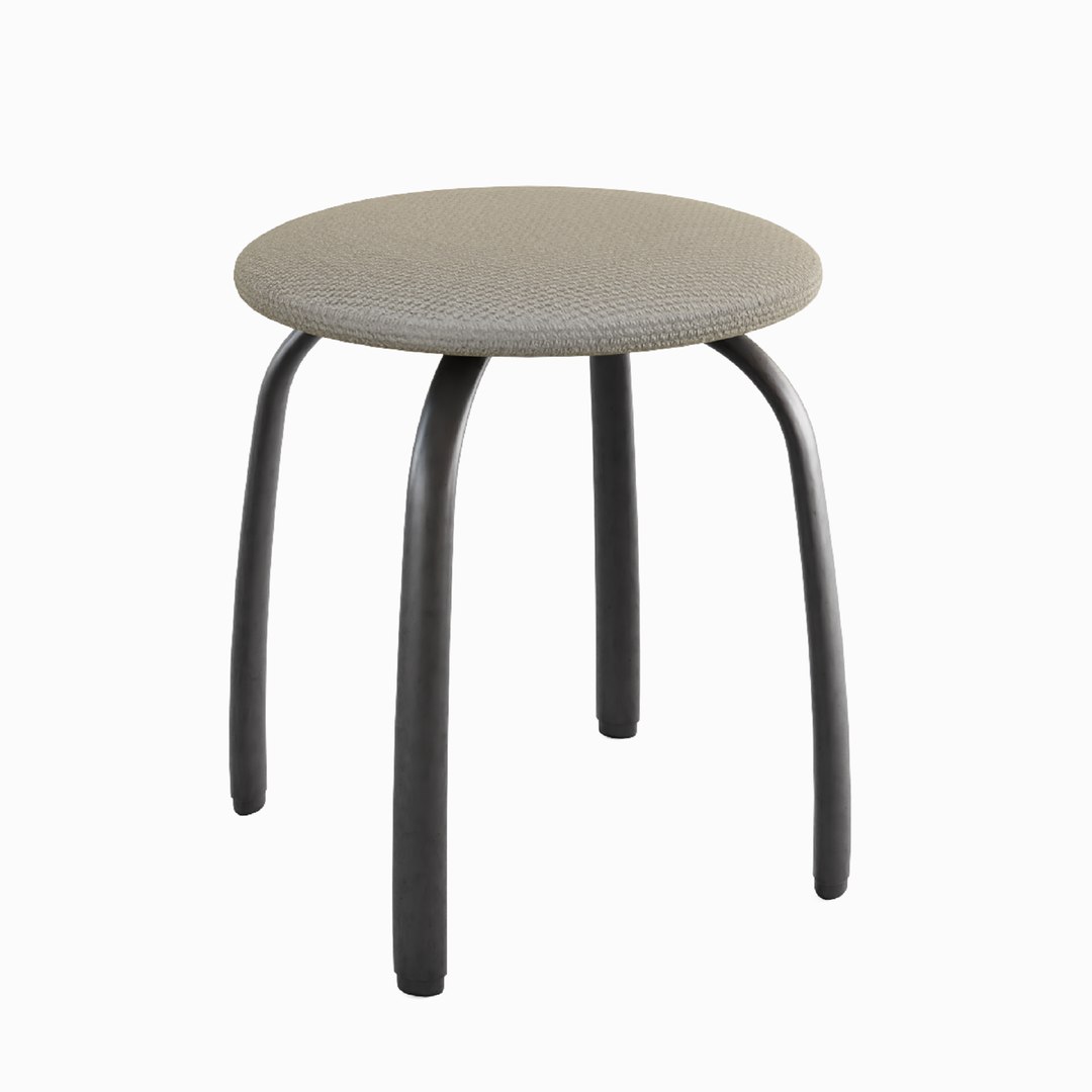 3D Model Steel Stool F 01 - TurboSquid 2339417