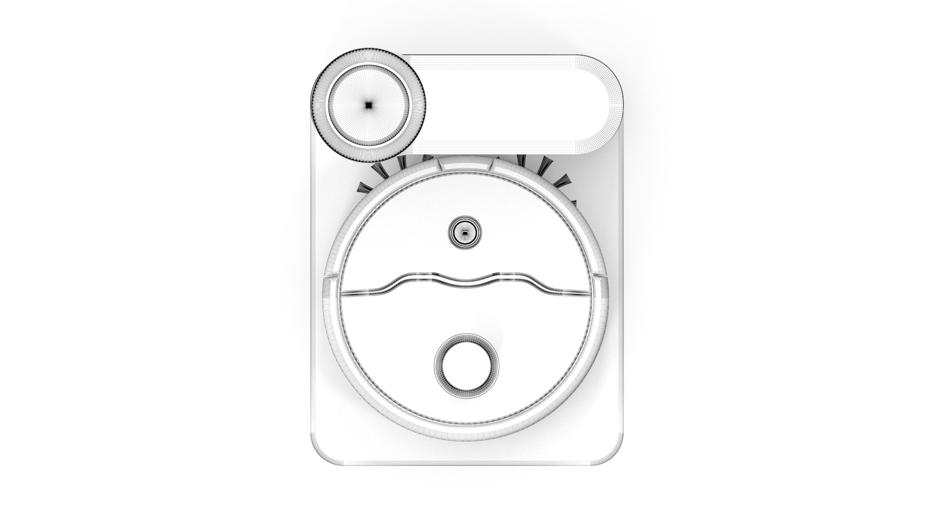 Robot Vacuum Cleaner In Charging Dock 3D Model - TurboSquid 2188773