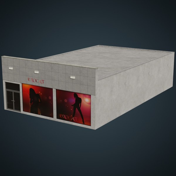 Blender Nightclub Models | TurboSquid