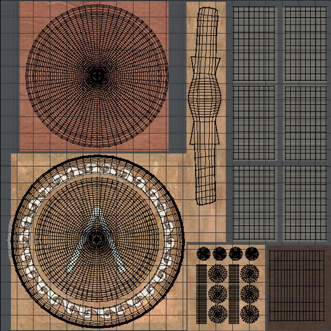 maya greek hoplite shield