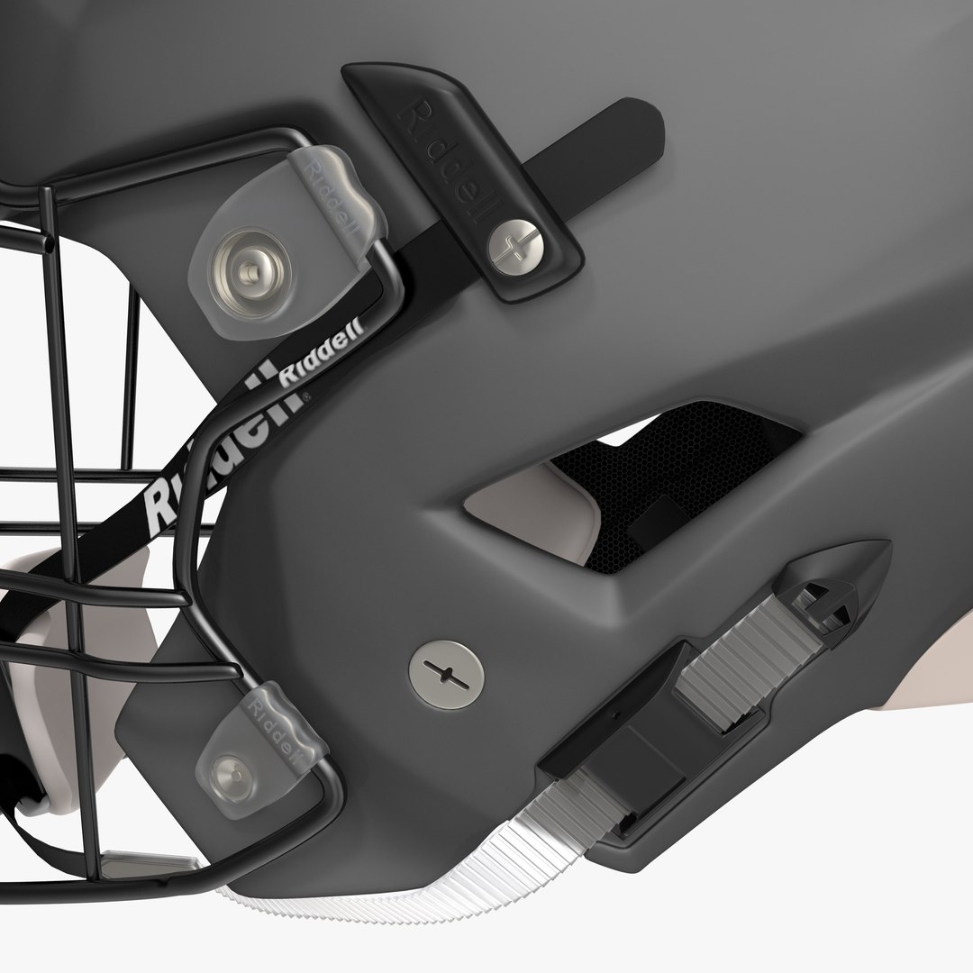 Riddel Speedflex Helmet Gray 3ds