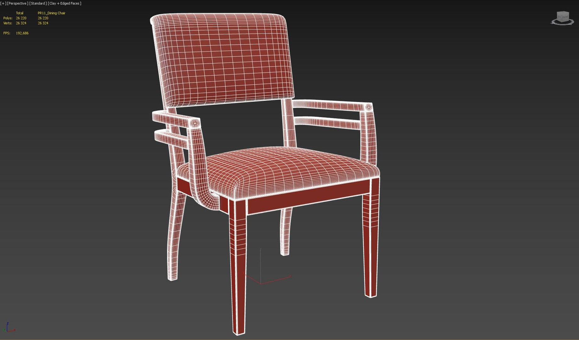 Chair 159 Model - TurboSquid 1628832
