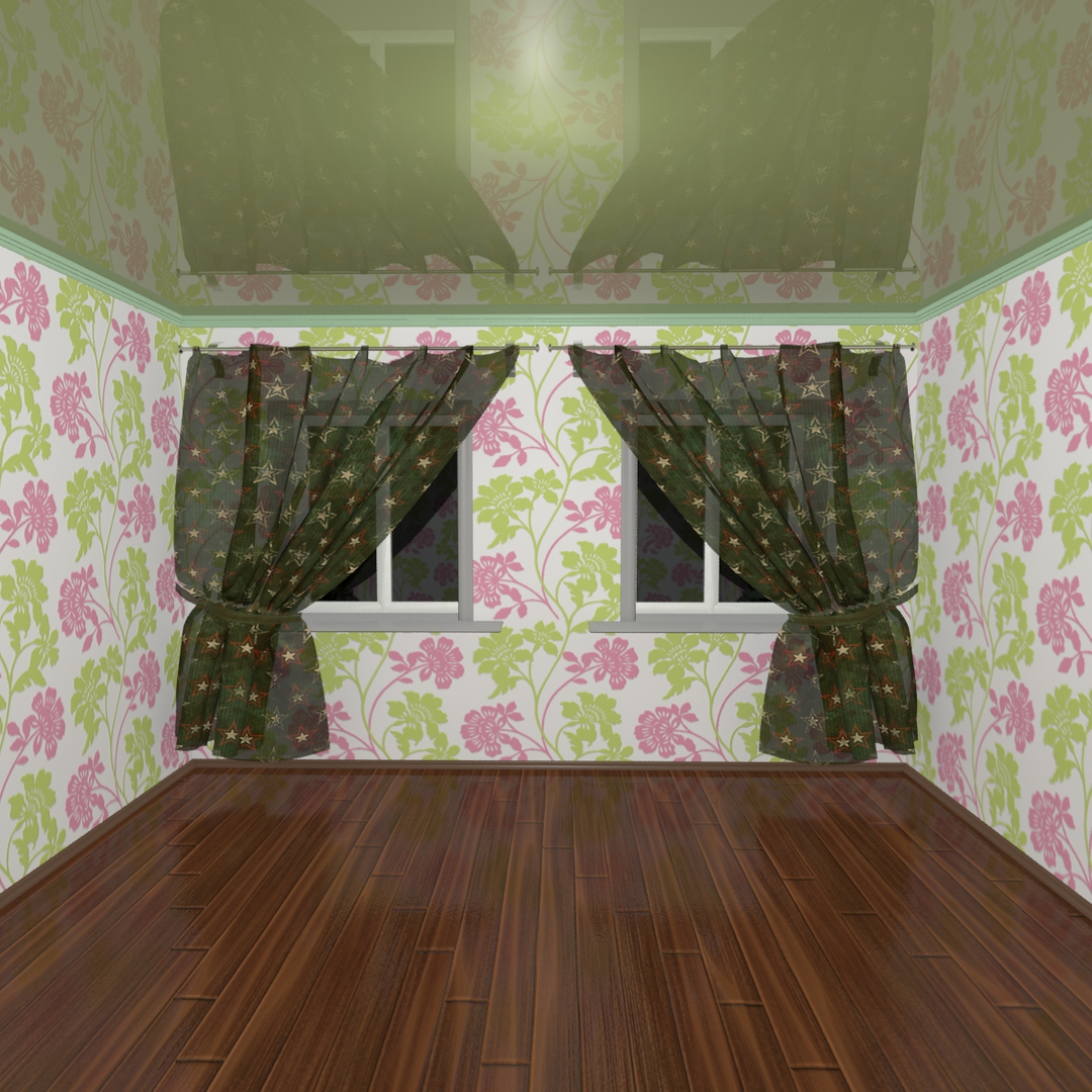 Room Wallpapers Ceilings 3d Max