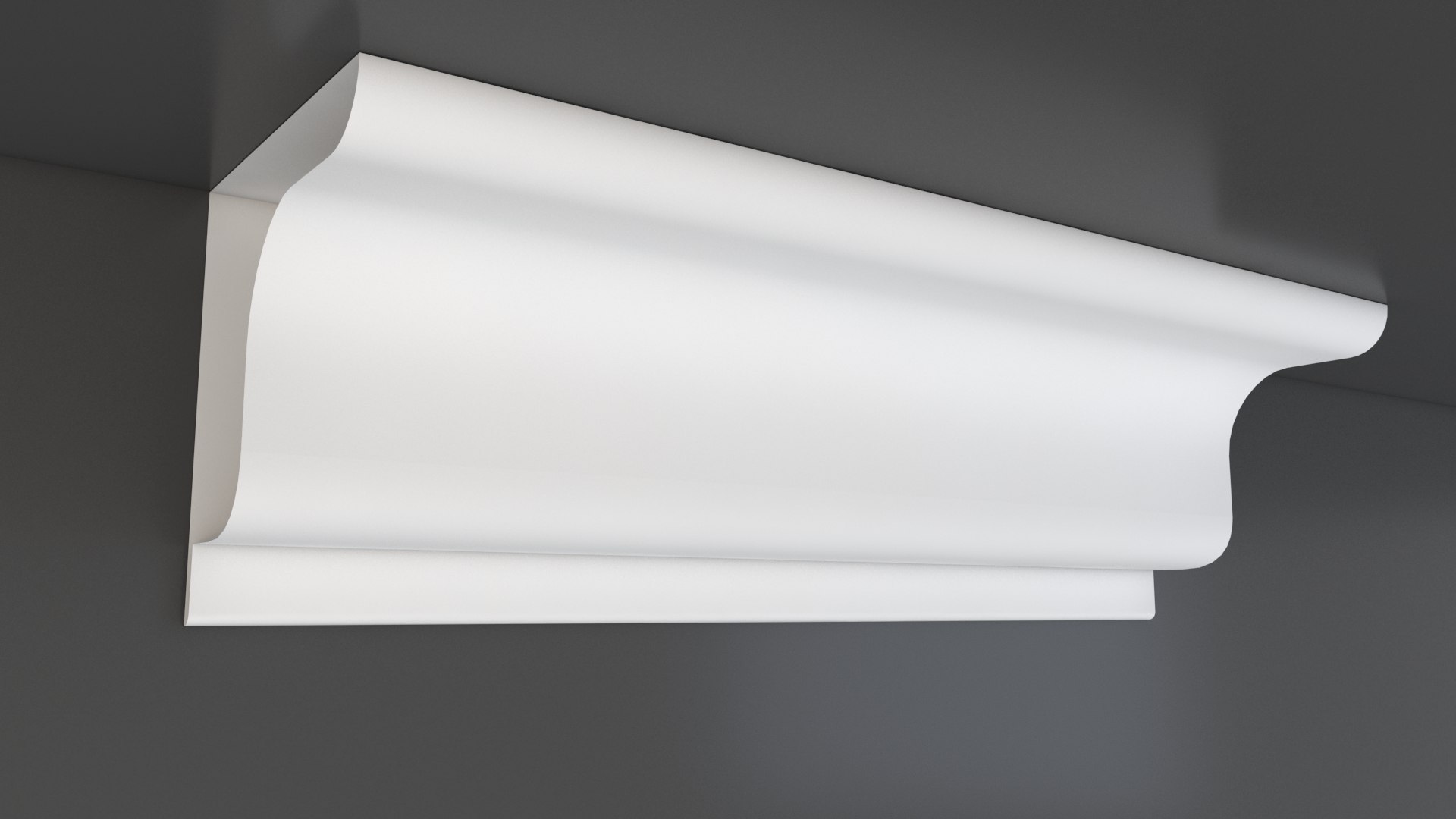 Cornice 98 Straight 3D Model - TurboSquid 2023387