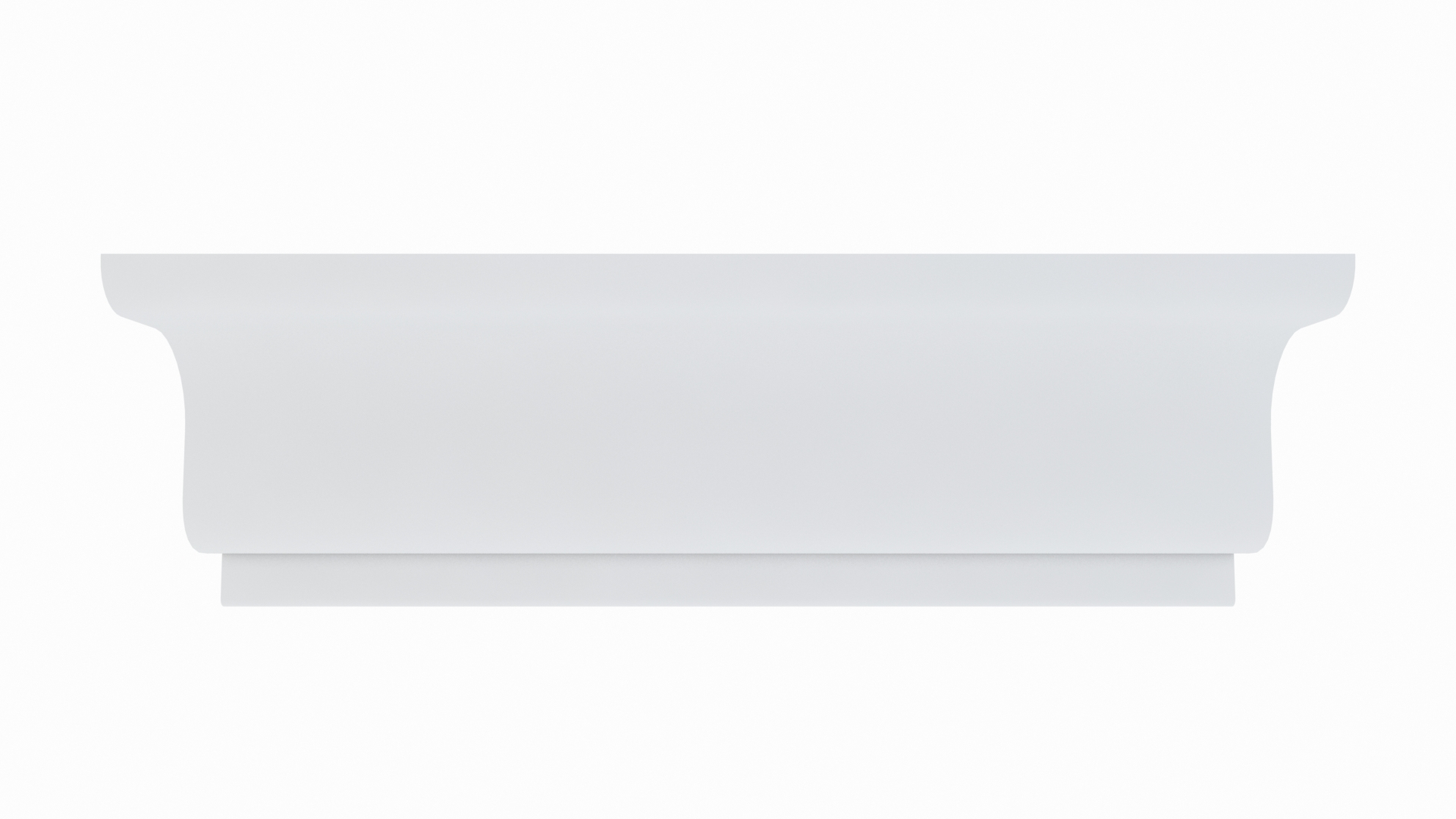 Cornice 98 Straight 3D Model - TurboSquid 2023387