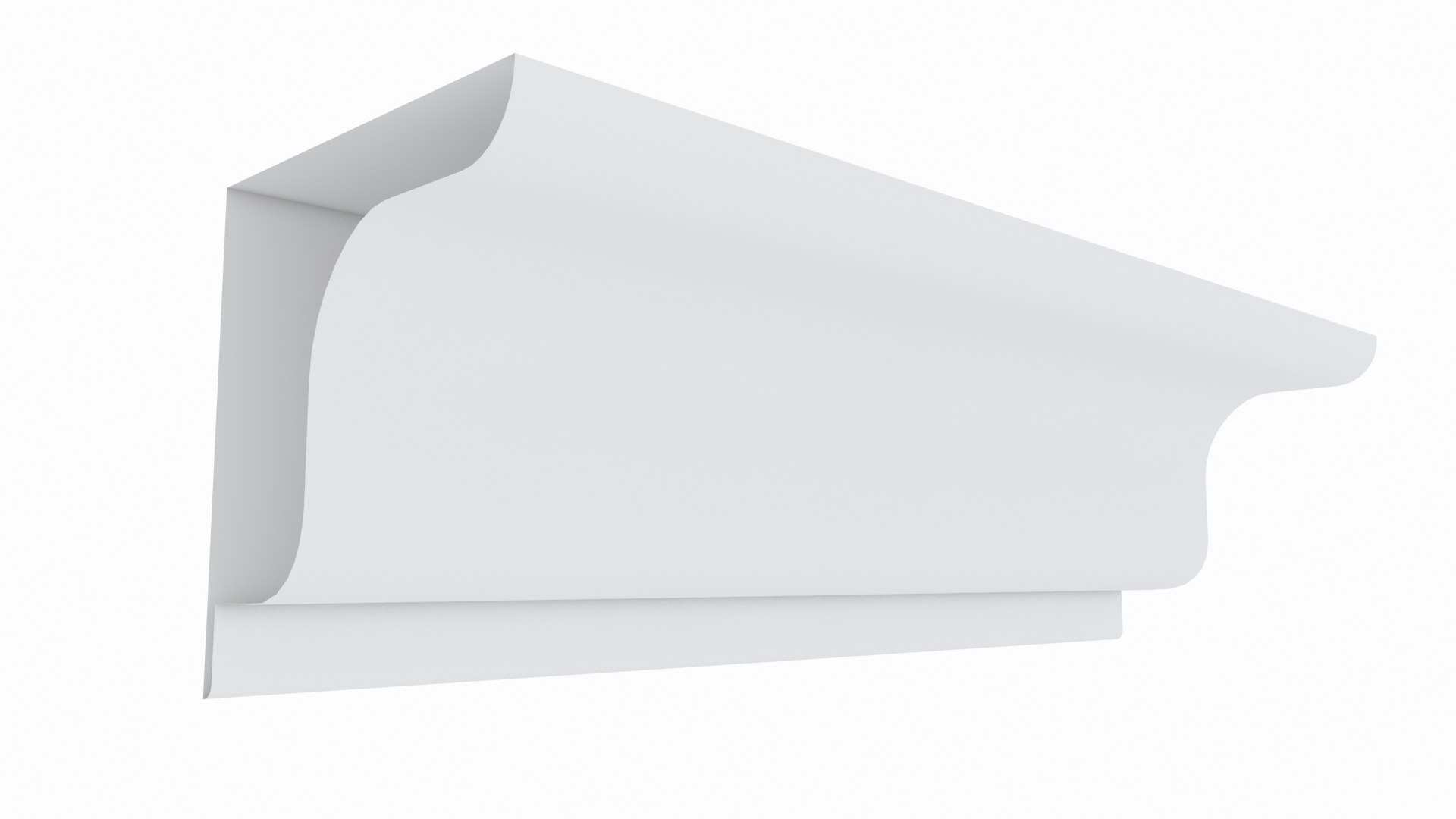 Cornice 98 Straight 3D Model - TurboSquid 2023387