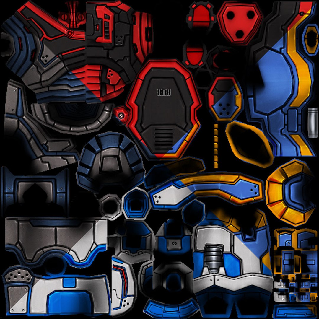 3d Model Pack Cyborg