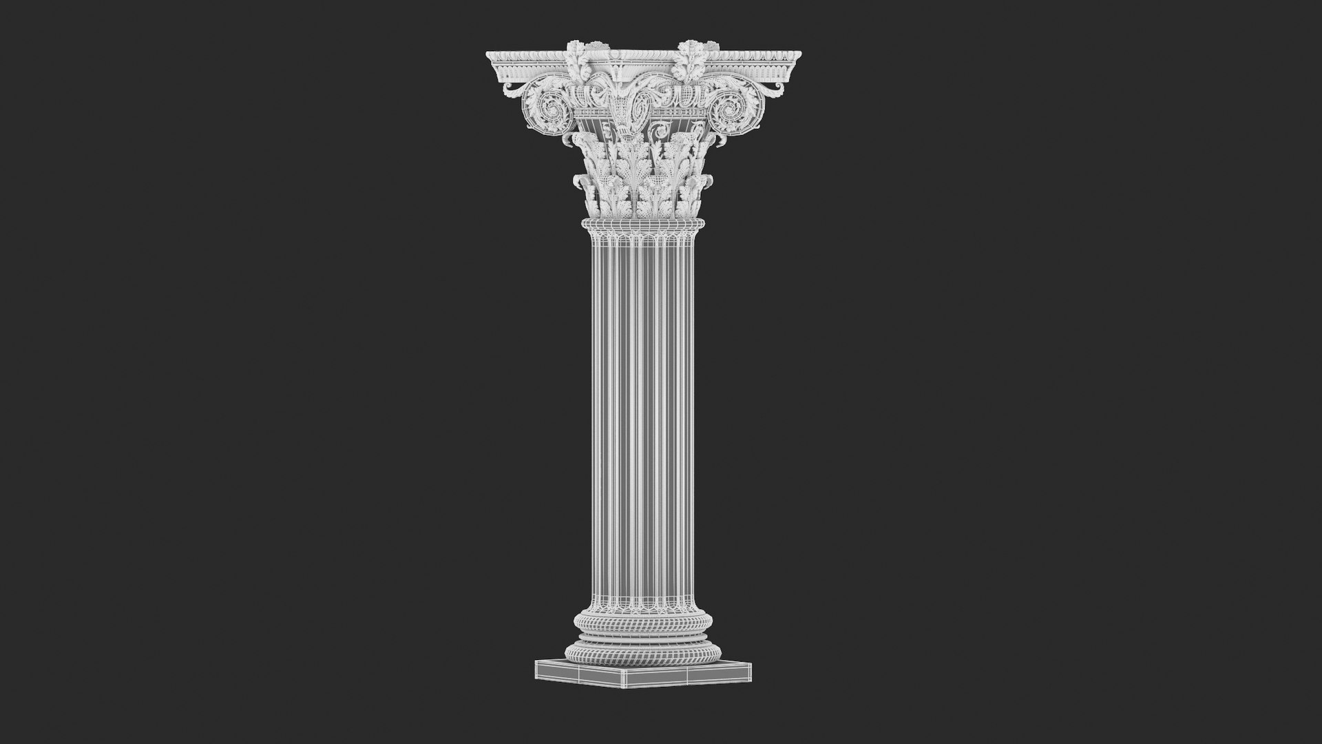 3D Composite Column 02 Model - TurboSquid 2032913