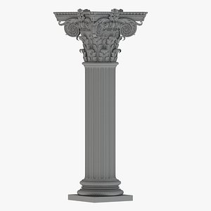 Corinthian Column Blender Models for Download | TurboSquid
