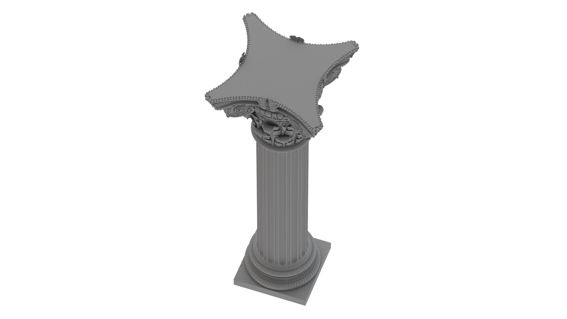 3D Composite Column 02 Model - TurboSquid 2032913