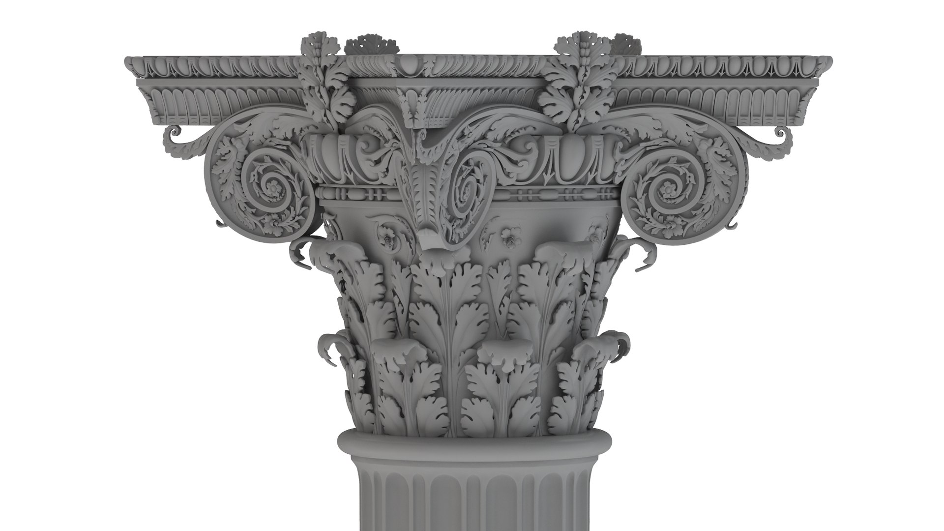 3D Composite Column 02 Model - TurboSquid 2032913