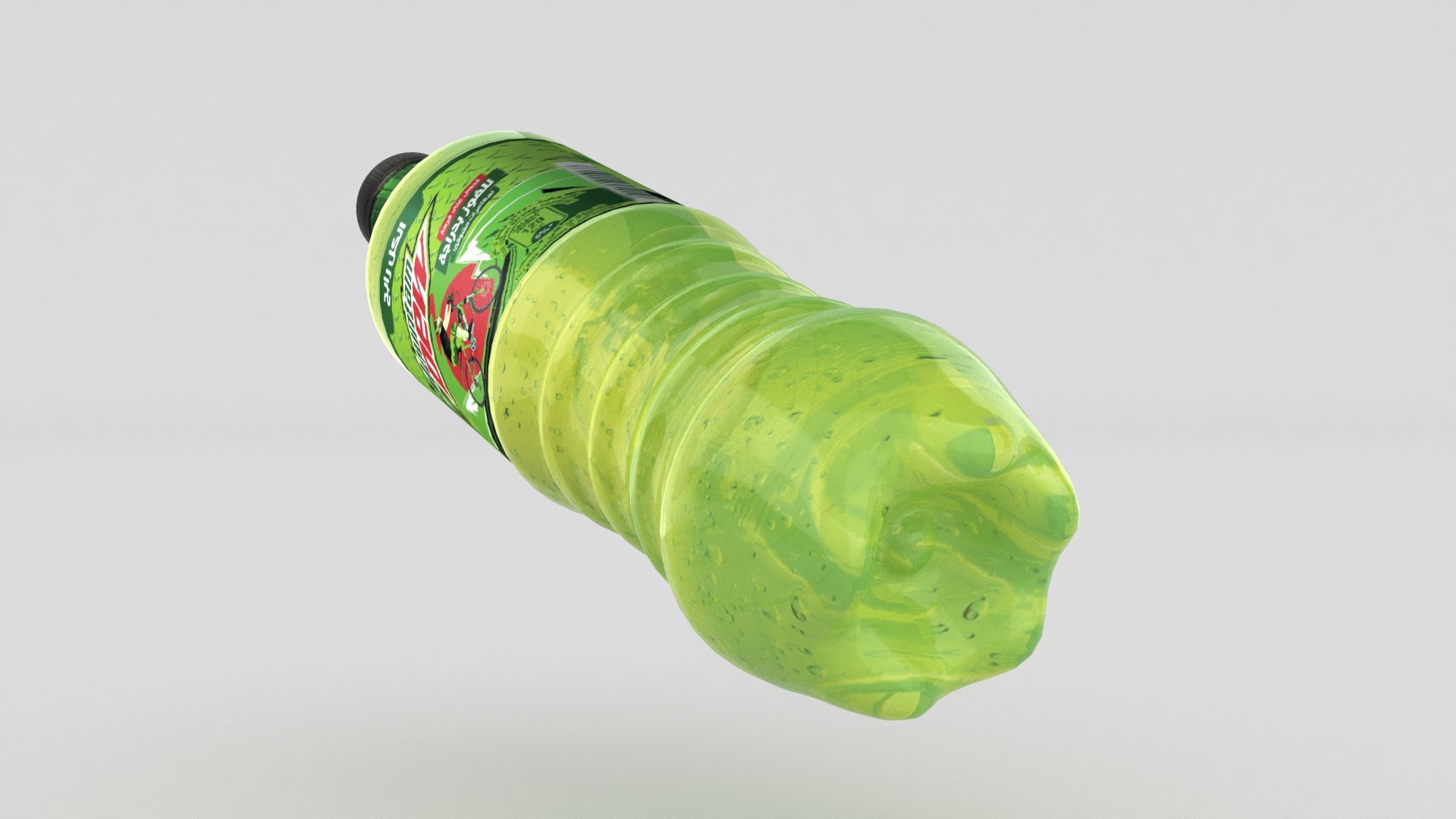3D Mountain Dew 500 Ml Bottle Model - TurboSquid 2030093