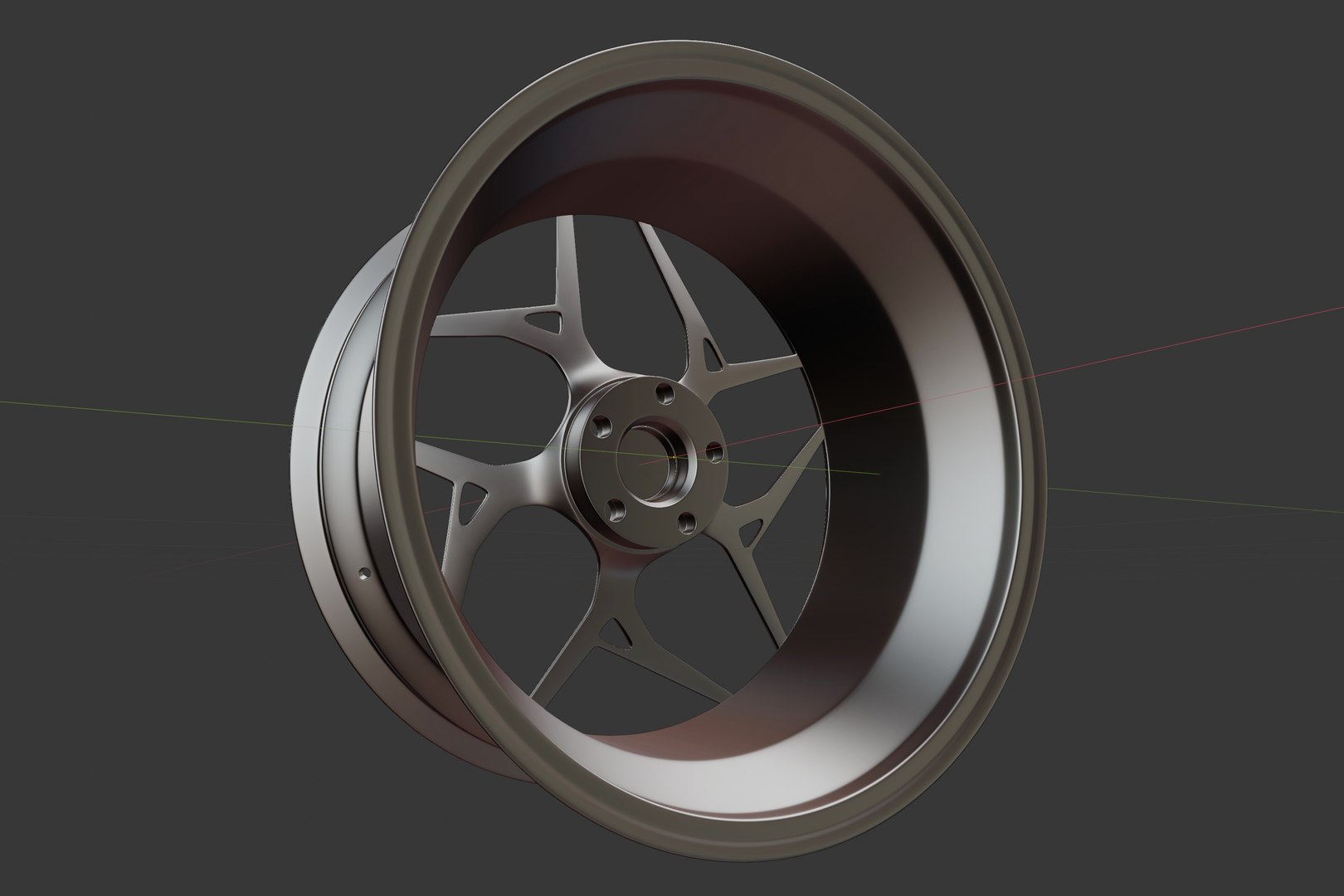 Brixton Forged PF5 ULTRASPORT PLUS Car wheel 3D model - TurboSquid 1759715