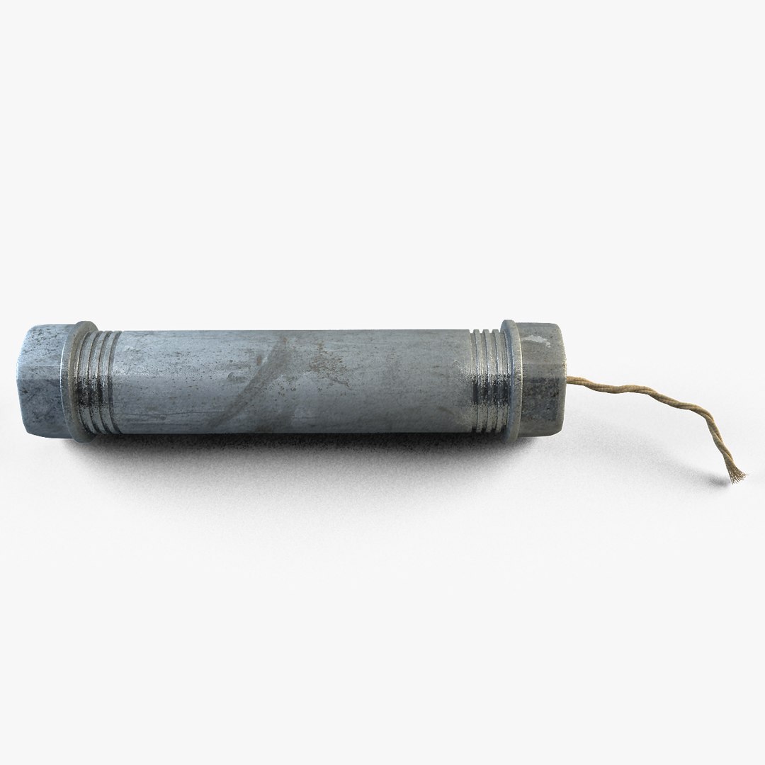 Pipe Bomb 3d Model