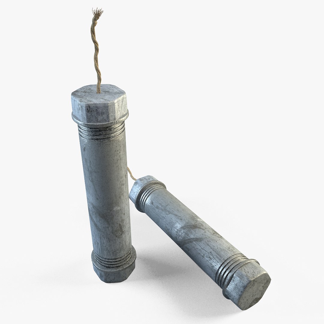 Pipe Bomb 3d Model