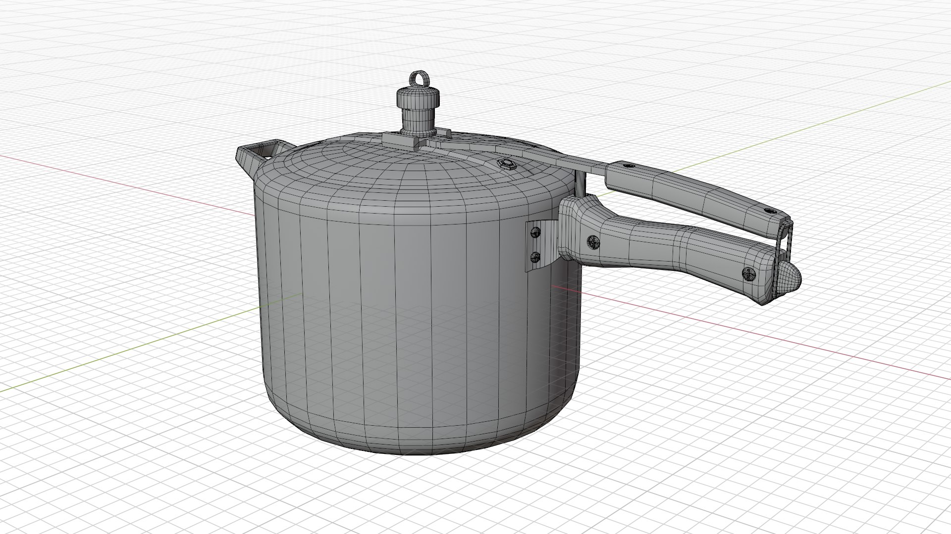 Pressure Cooker 3D Model - TurboSquid 2133277