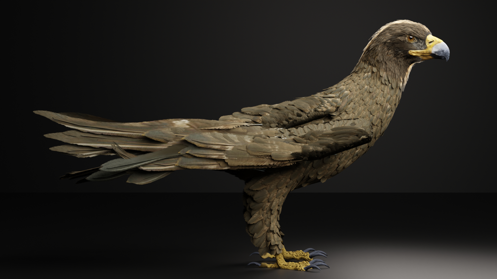 Golden Eagle 3D Blender 3D Model - TurboSquid 2292526