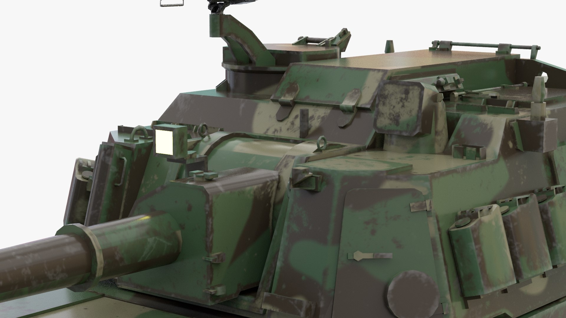 3D M109 Paladin Tank With 4k Textures - TurboSquid 2028493