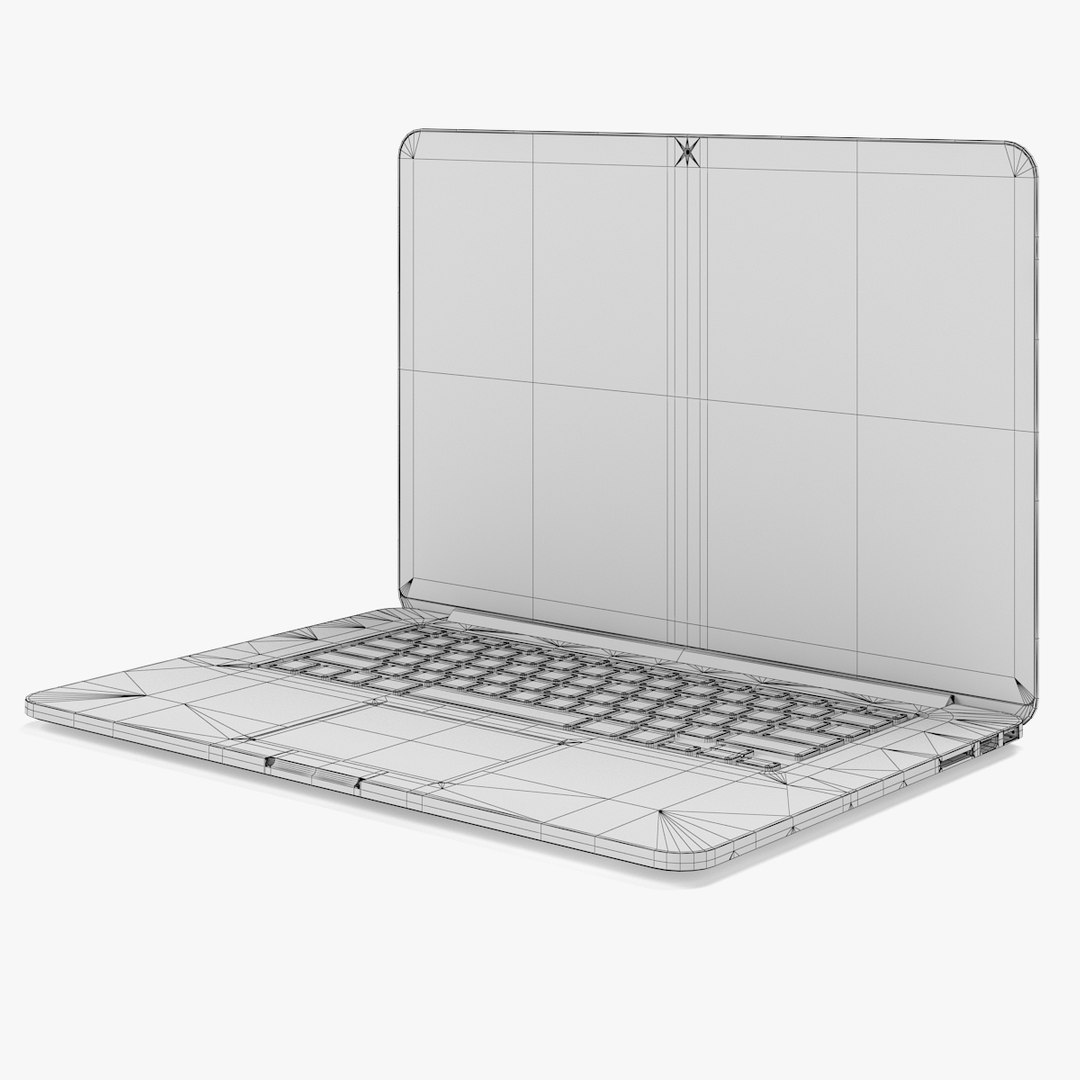 3d Model Laptop