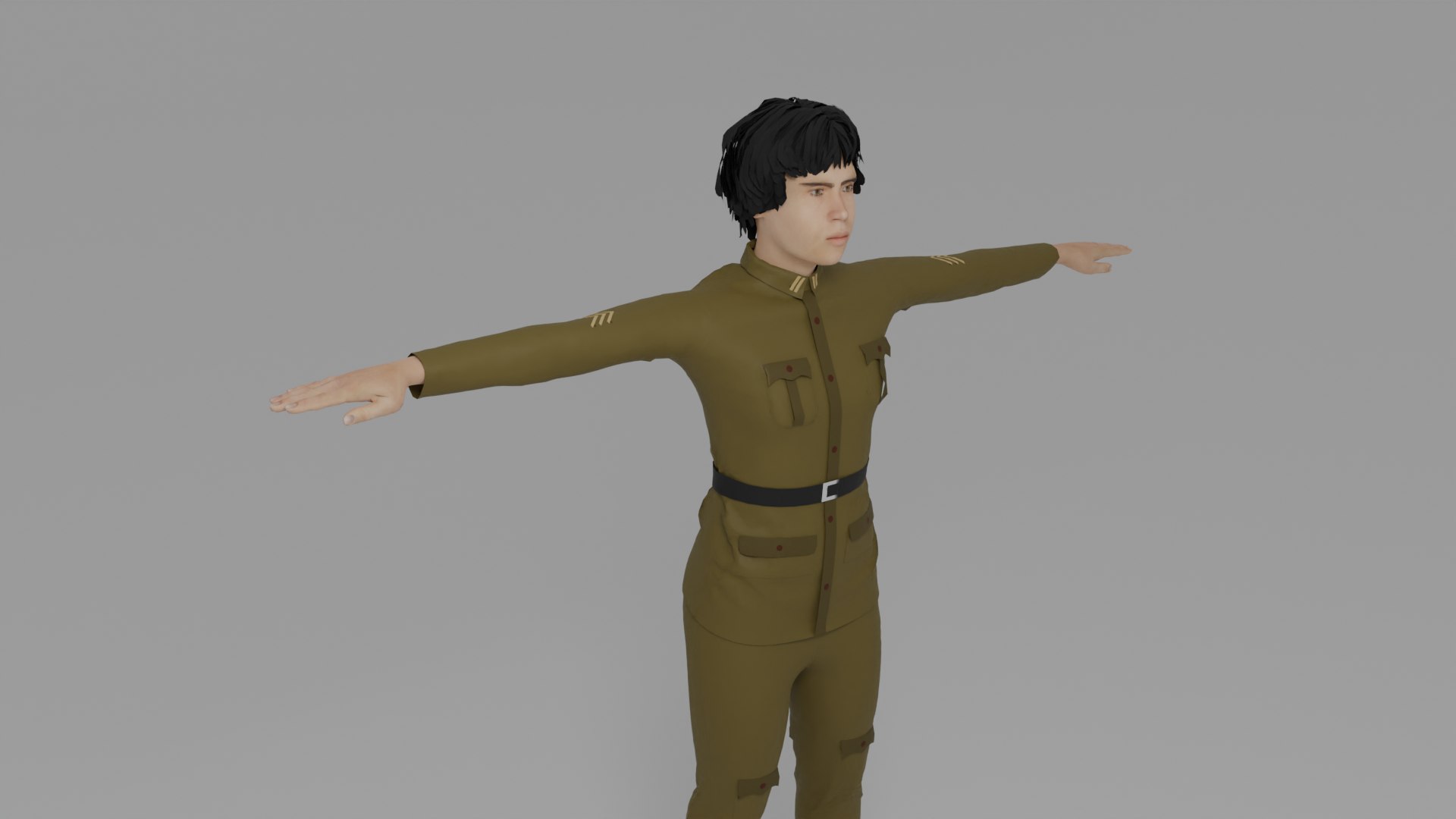 3D WW2 Soldier - TurboSquid 2041891