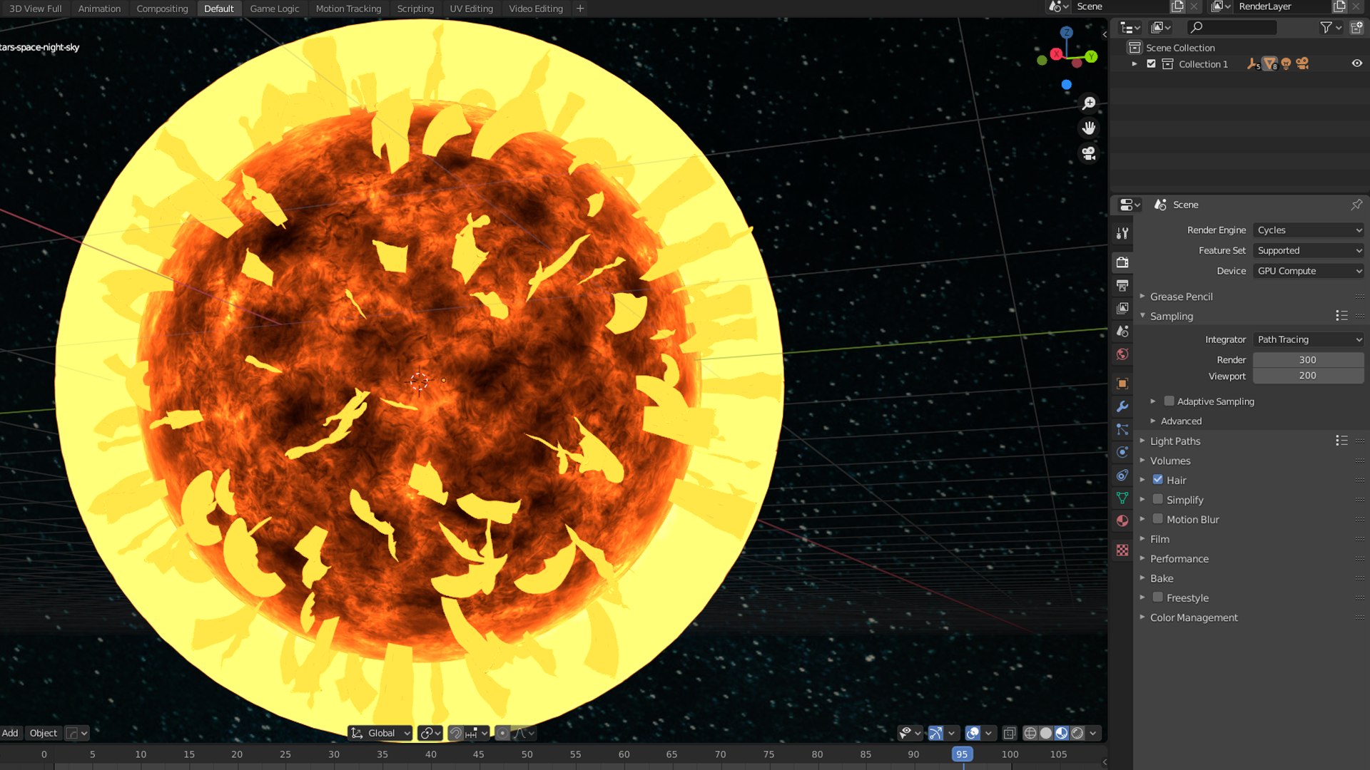 Sun 3D Model - TurboSquid 1865251