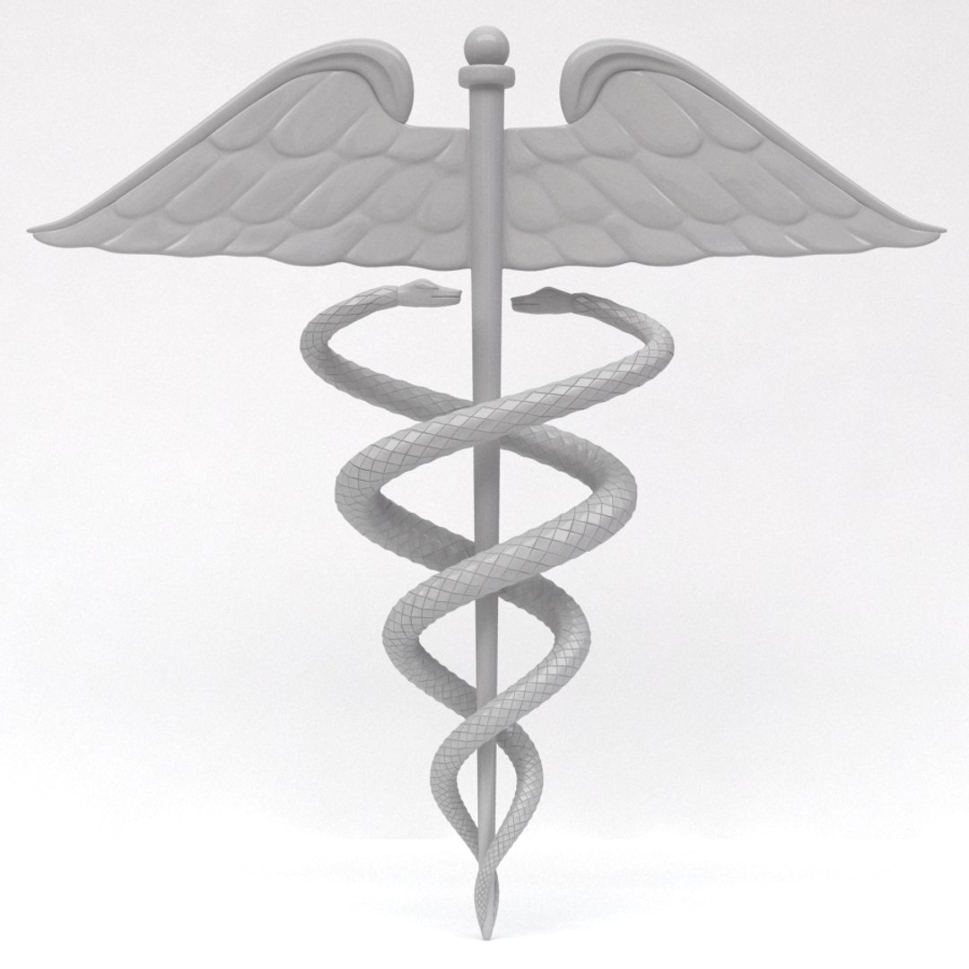 Medical Symbol 3d Model