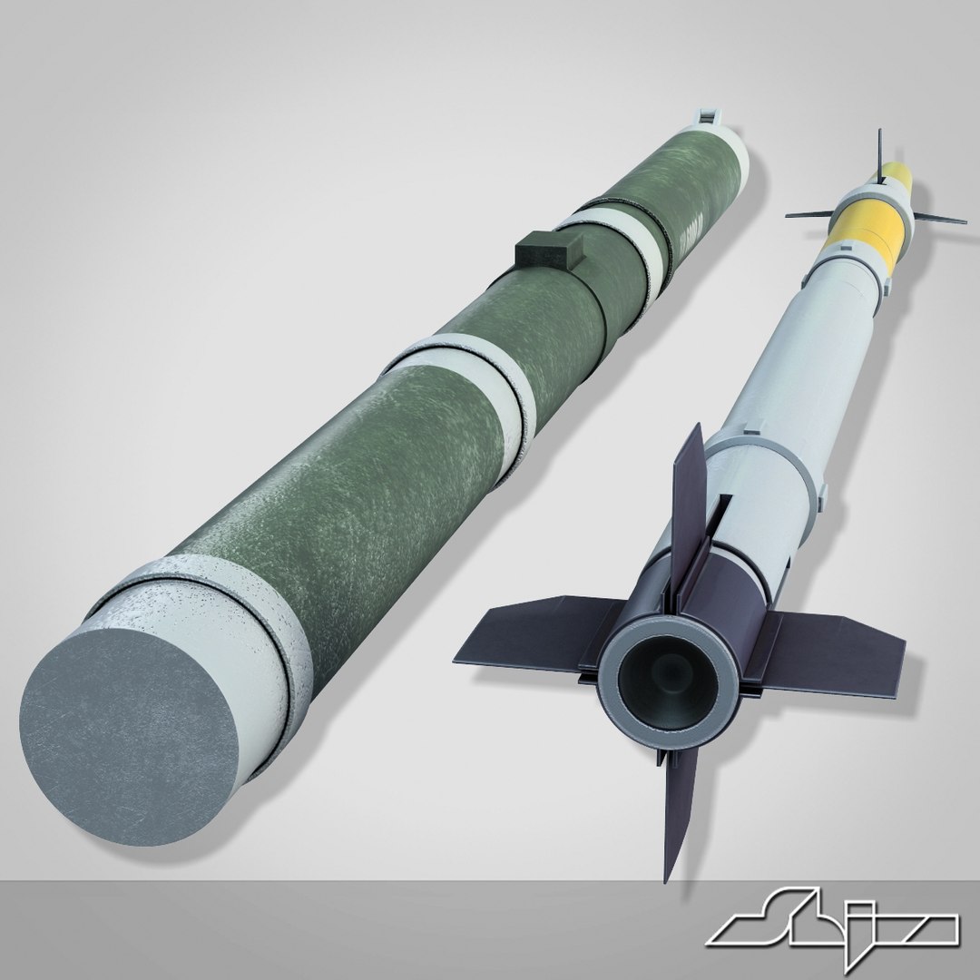 Vikhr M Missile 2 3ds