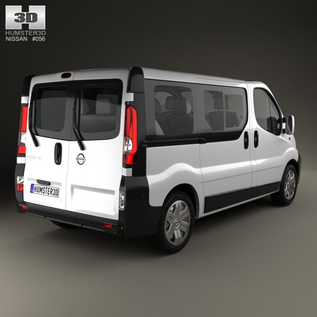 Nissan Primastar Passenger 3d Model