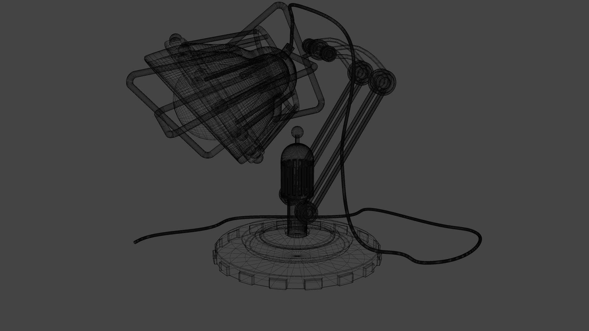 Dieselpunk Lamp 3D Model - TurboSquid 2284427