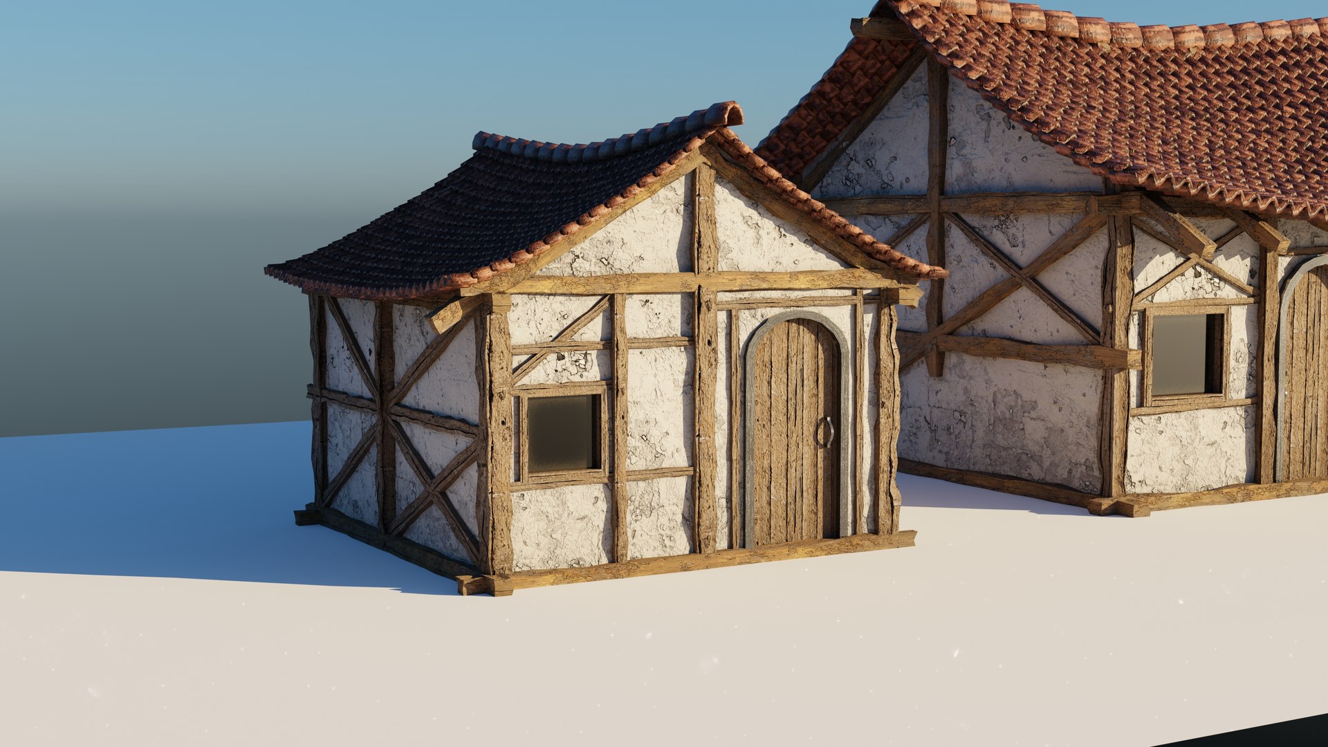 3D Japanese Houses - TurboSquid 1965818