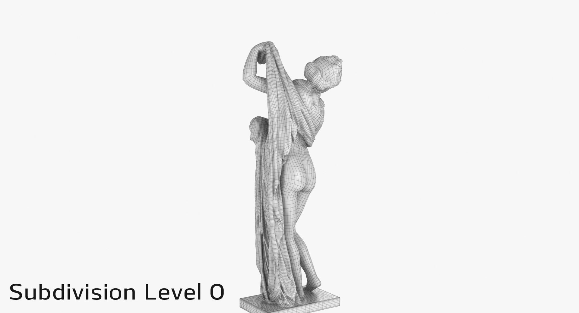 3D model venus callipyge statue - TurboSquid 1454051