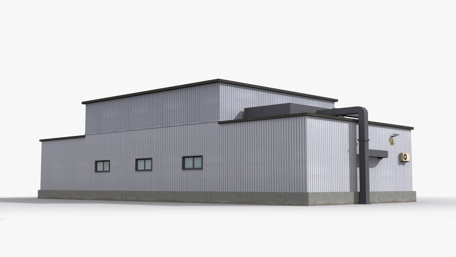 Factory X17 3D Model - TurboSquid 2082113