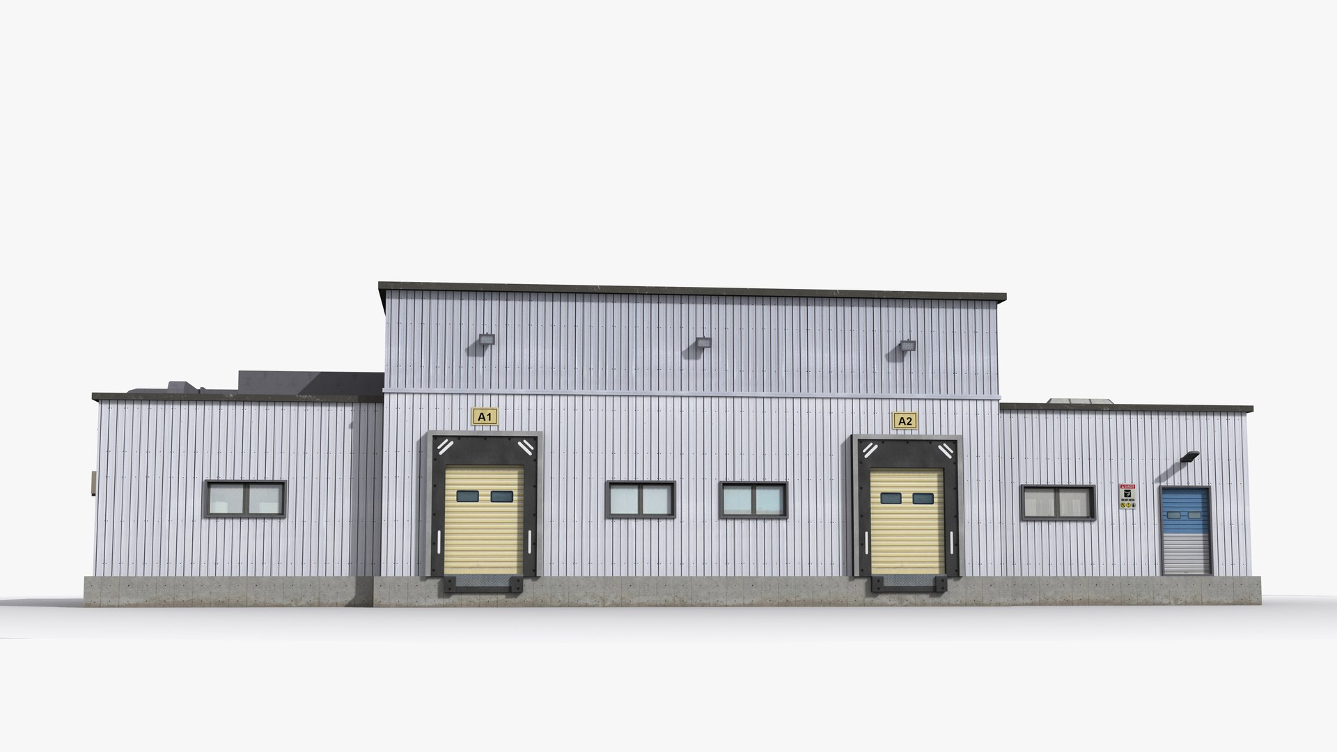 Factory X17 3D Model - TurboSquid 2082113