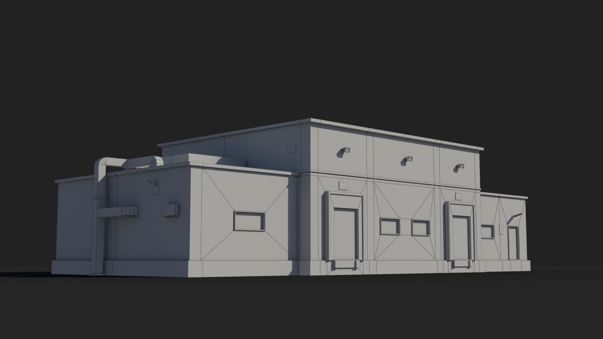 Factory X17 3D Model - TurboSquid 2082113