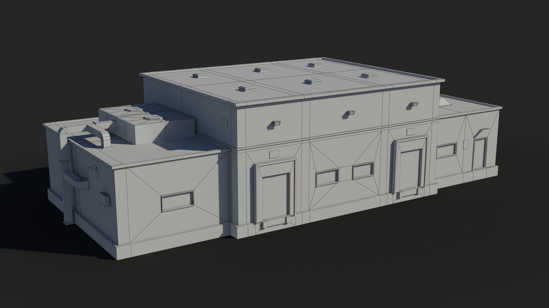 Factory X17 3D Model - TurboSquid 2082113