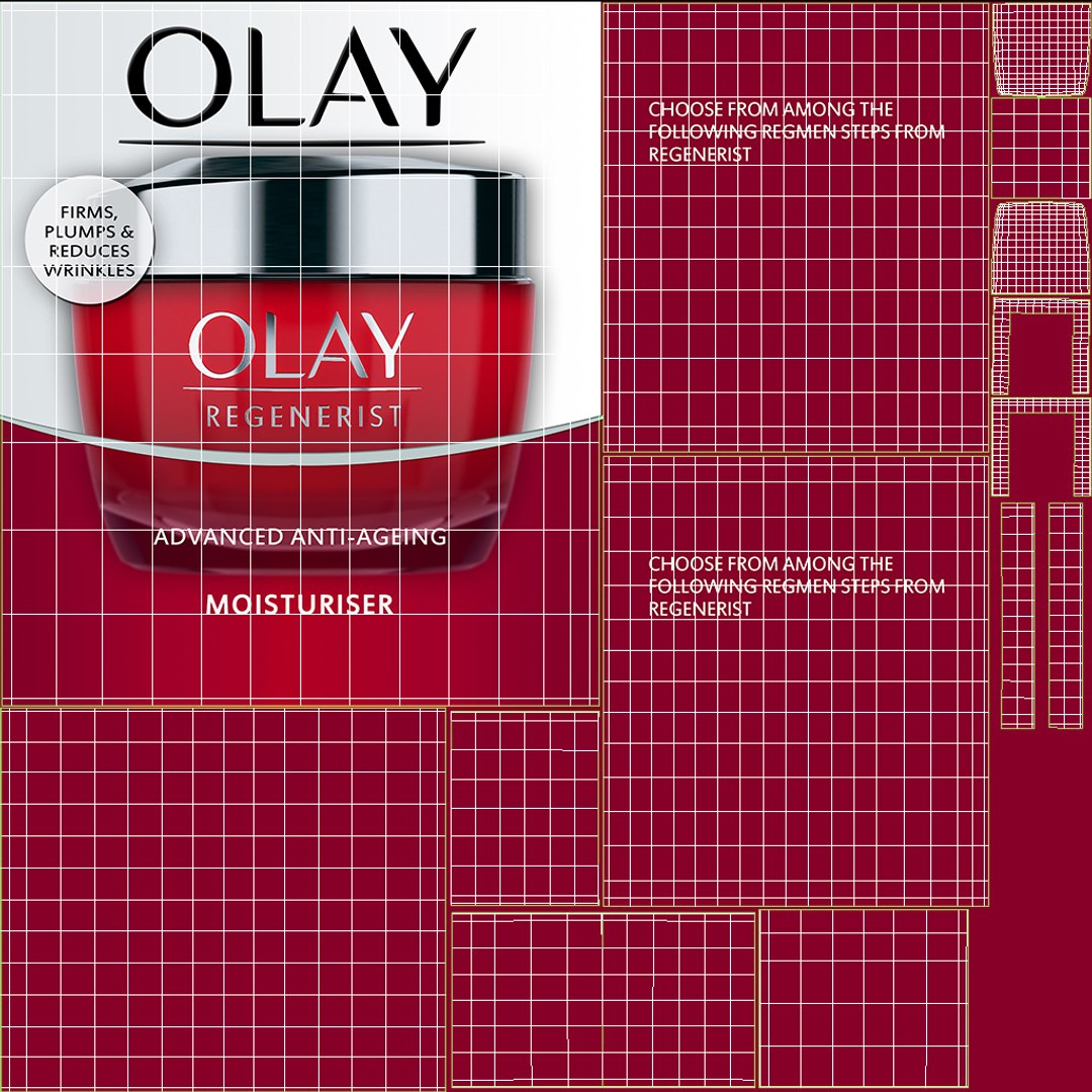 3D Olay Cream - TurboSquid 1271891
