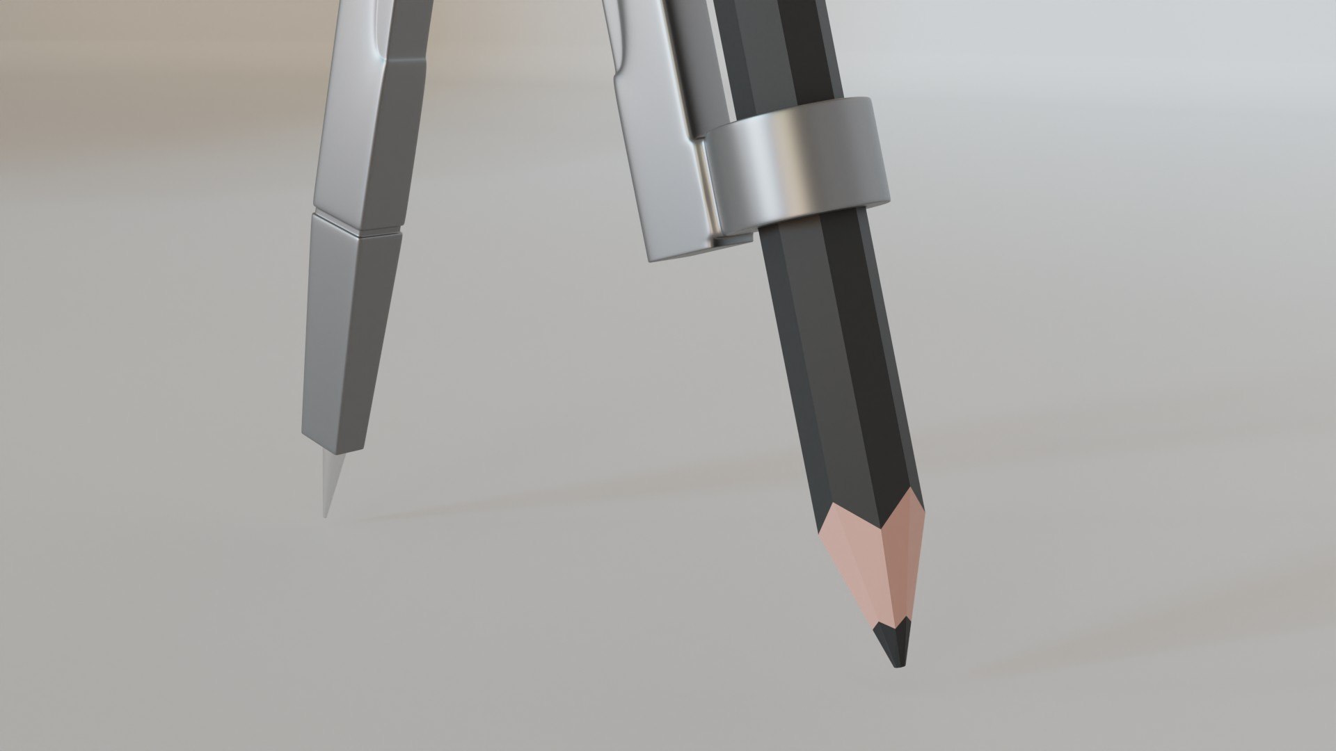 3D Drafting Compass 3D illustration model - TurboSquid 1891179