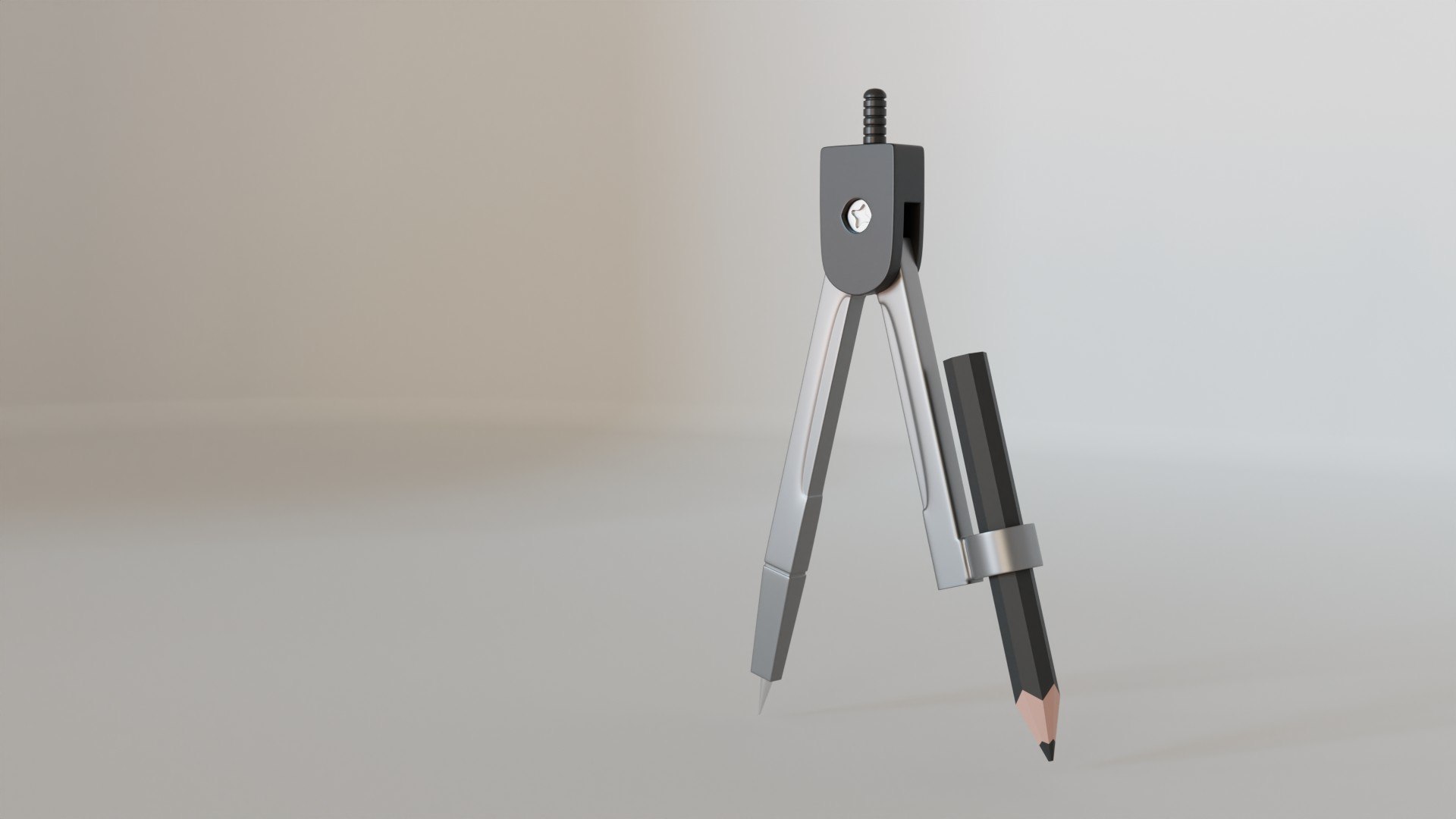 3D Drafting Compass 3D illustration model - TurboSquid 1891179