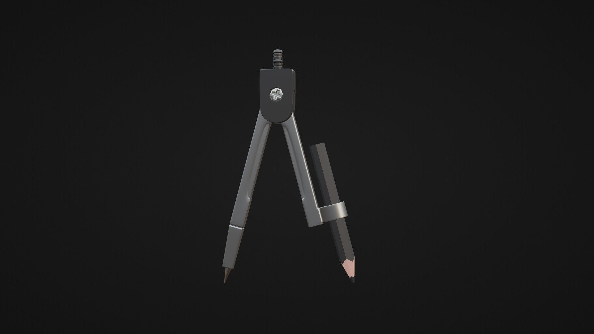 3D Drafting Compass 3D illustration model - TurboSquid 1891179