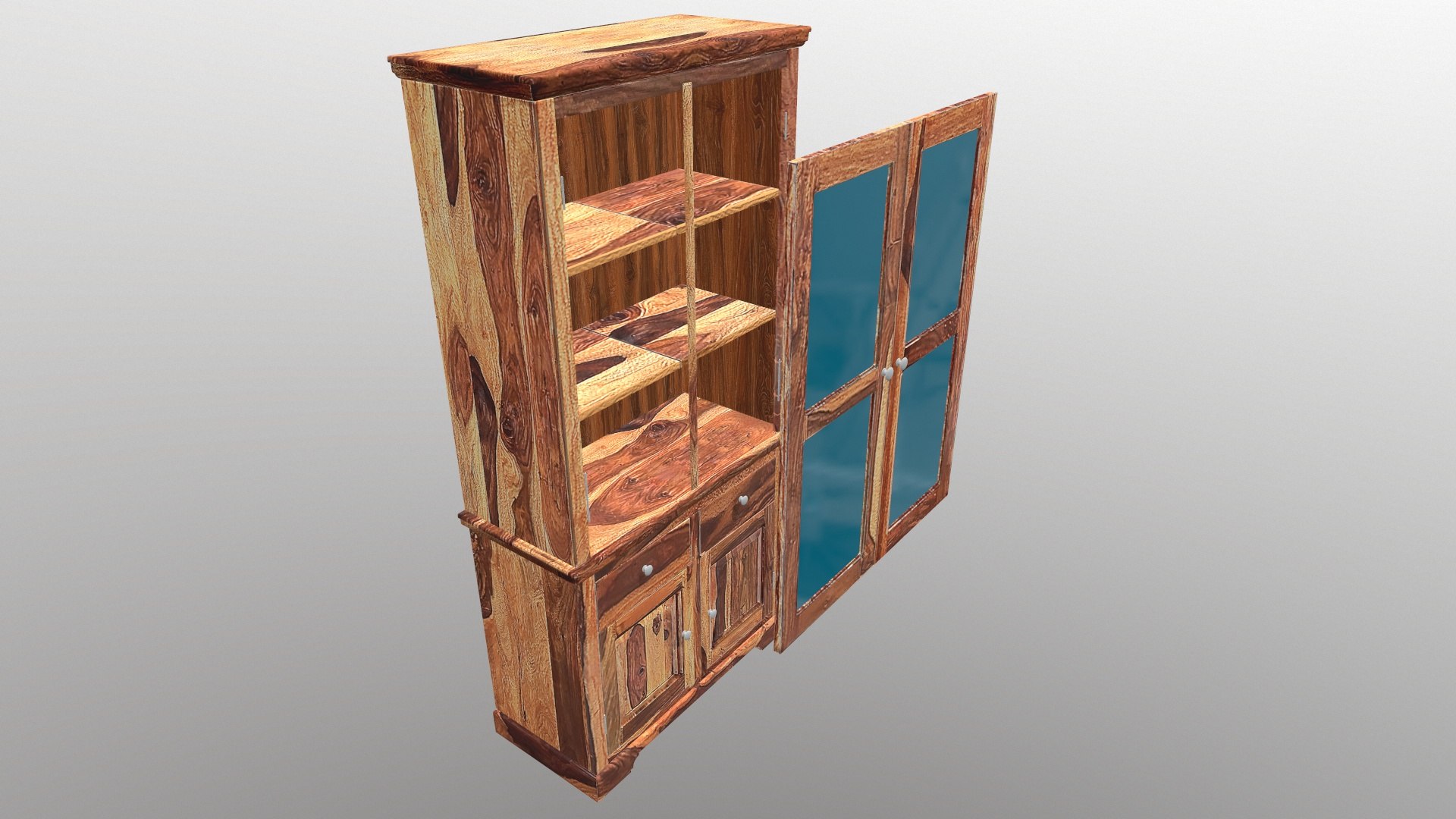 Wardrobe Almirah 3D Model - TurboSquid 1950507