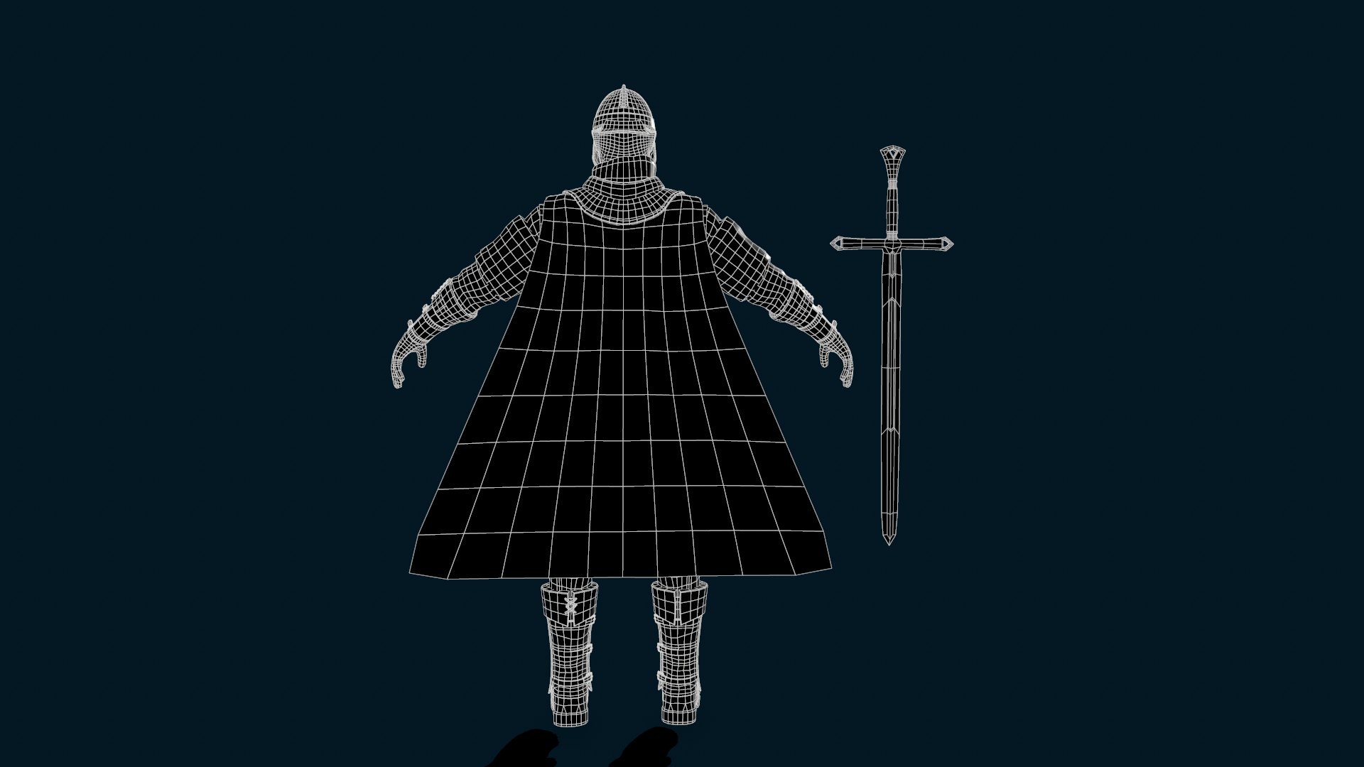 3D Model Medieval Knight - TurboSquid 1984494