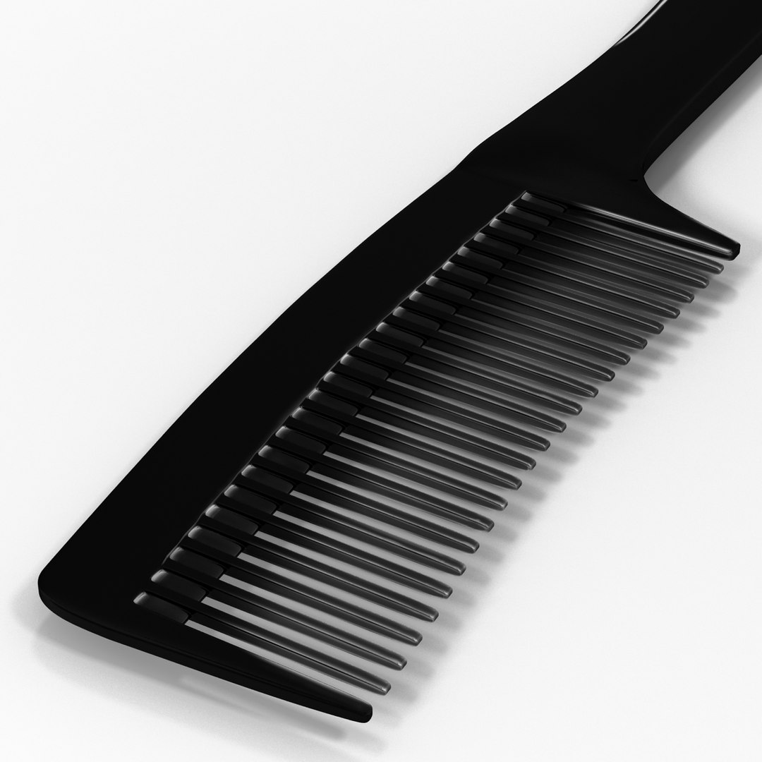 3d comb modeled model