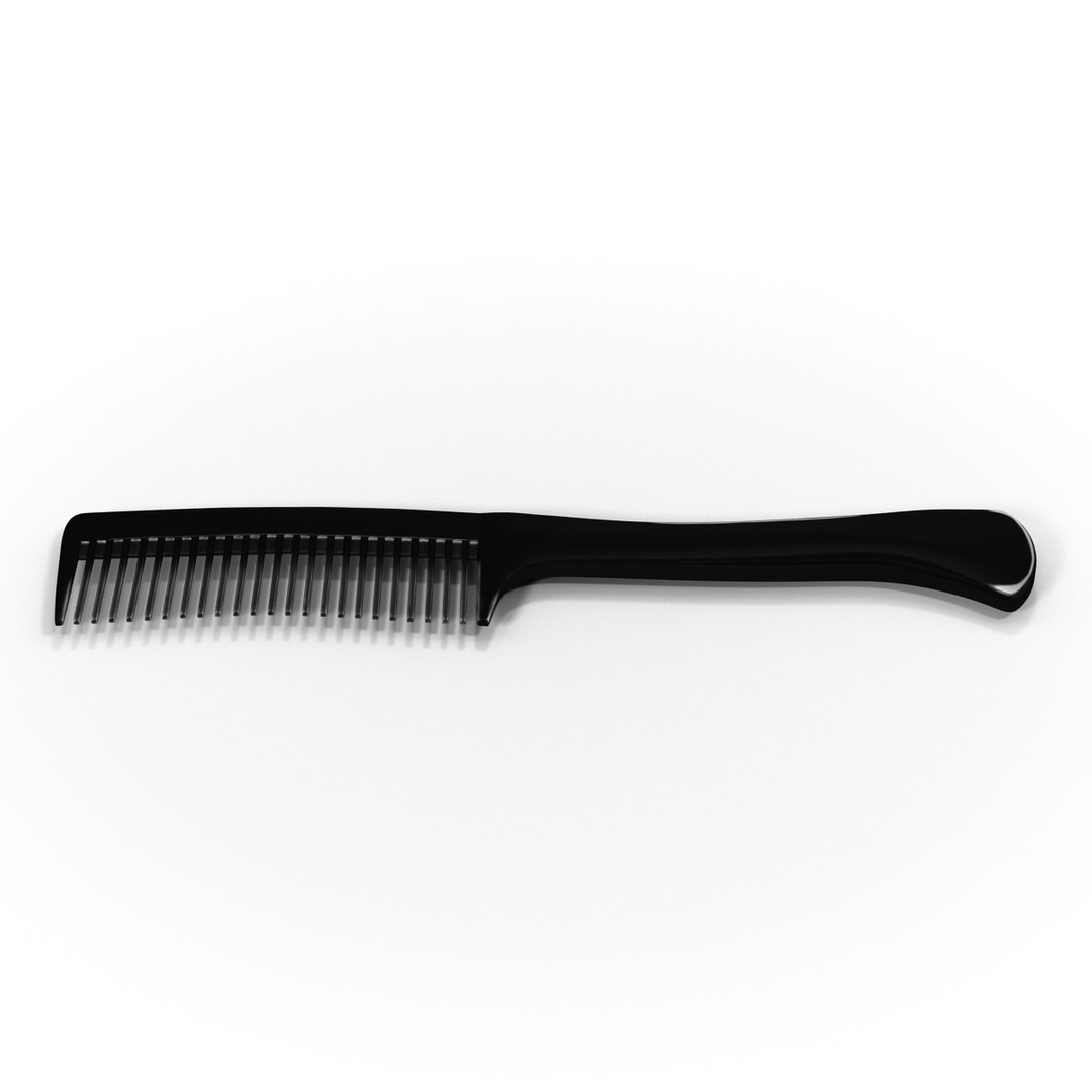 3d comb modeled model