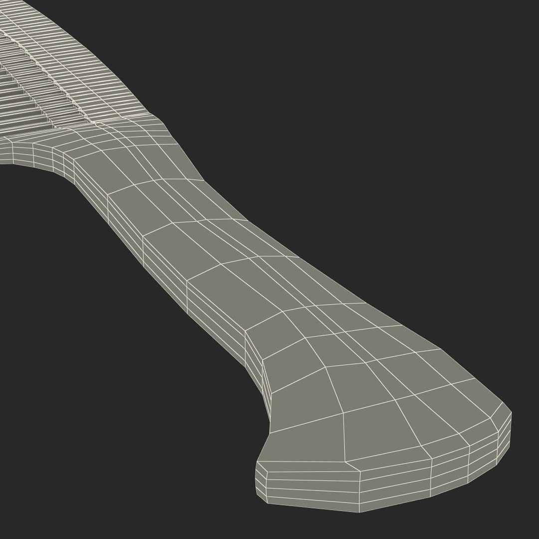 3d comb modeled model